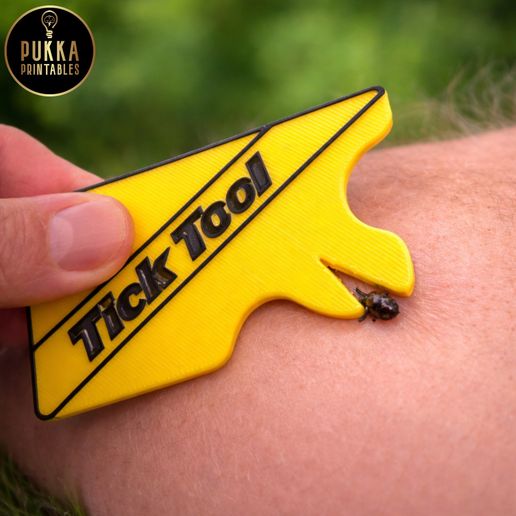 🩻 Credit Card Tick Remover – Wallet Size Tick Removal Tool (STL)・ 3D ...