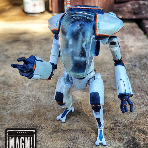 👽 Posable Prawn Suit - Subnautica・ 3D File for 3D printing・Cults