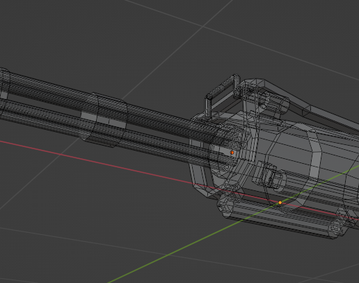 3D file Low poli minigun gun Low-poly 3D Model 🔫 ・3D print design to ...