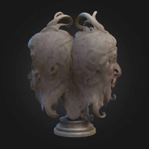 3D file GEMINI WOMAN BUST | Stl,Obj,Glb,Fbx ♊ ・3D printing template to ...