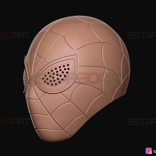 🕷️ Spider Man mask - Marvel comics・ STL File for ・Cults