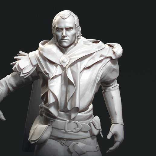 👾 Avallac'h de The Witcher 3・Archivo STL para Impresión 3D・Cults
