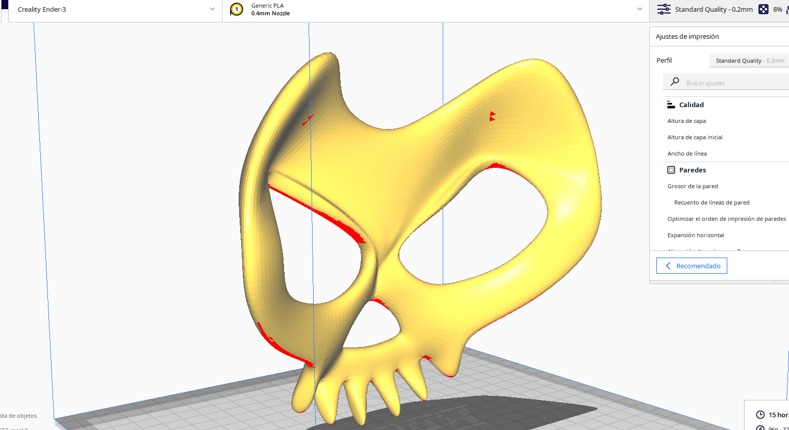 Stl File Smooth Skeleton Mask・3d Print Object To Download・cults
