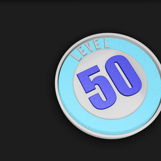 Free STL file Pokemon Go Level 50 Badge 🐉 ・3D printer model to download ...