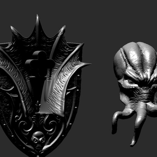 👹 Mind Flayer-Baldur’s Gate 3-Mind Flayer statue-stl・ 3D File for ・Cults