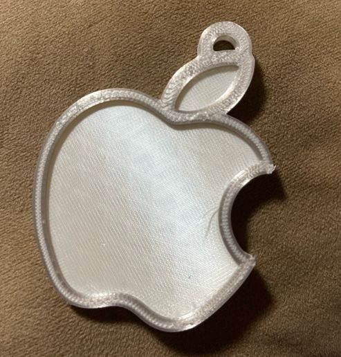 🍎 Apple Keychain・Archivo STL Gratis para ・Cults