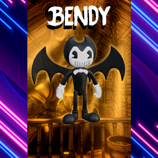 arquivo 3D Bendy 🧸 ・design para impressão 3D para download・Cults