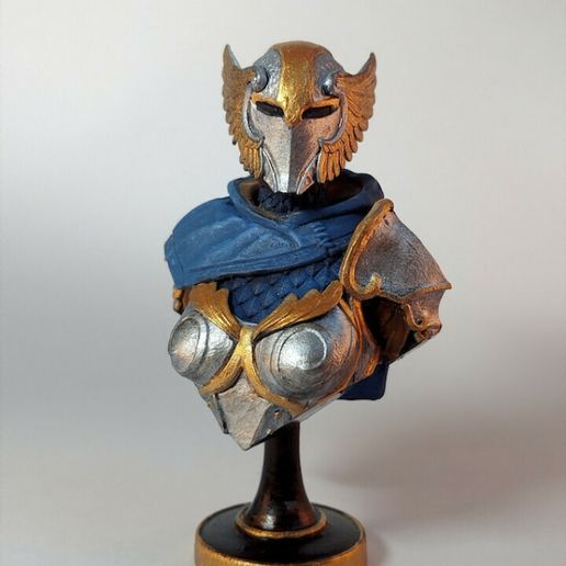 3D file Elysia- Female Dragon Knight - Bust ♀️ ・Design to download and ...