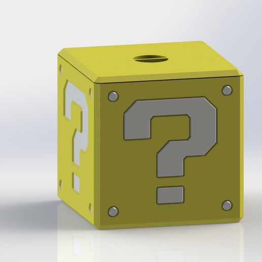 STL file Cubo Mario Bross 🪴 ・3D print design to download・Cults