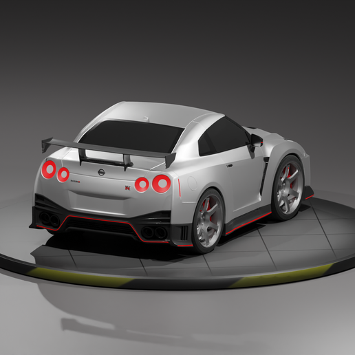 🚗 Toon Nissan GTR R35 Nismo・ STL File for 3D printing・Cults