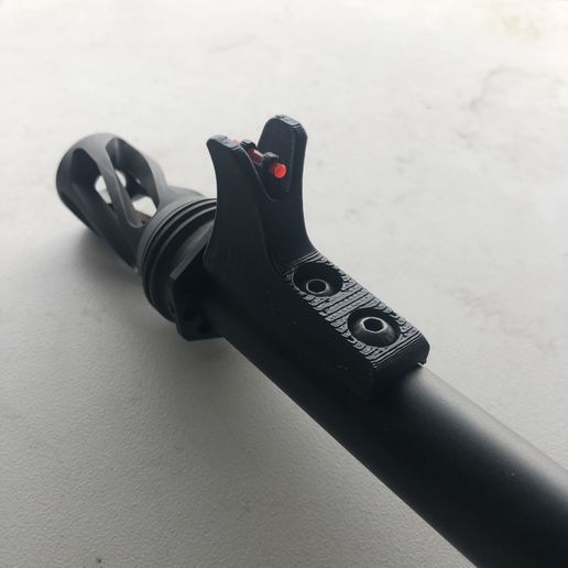 🔫 G&G Levar front sight on barrel・ STL File for 3D printing・Cults