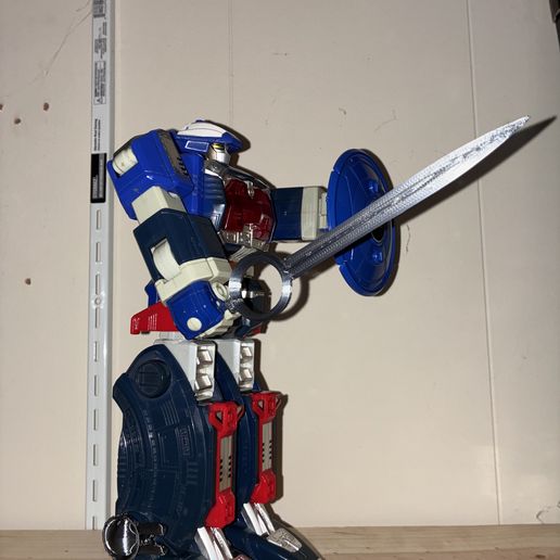 🛰 MegaRanger (Power Ranger in Space) Mecha sword and Turrets・Free STL ...