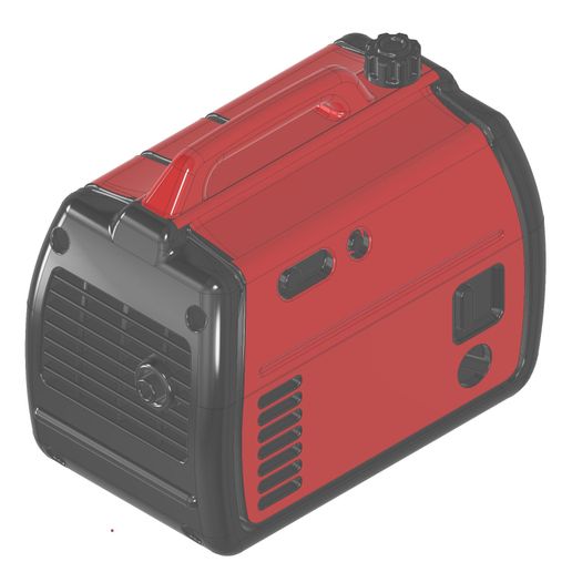 👽 Power Generator 1/24 scale・ STL File for 3D printing・Cults