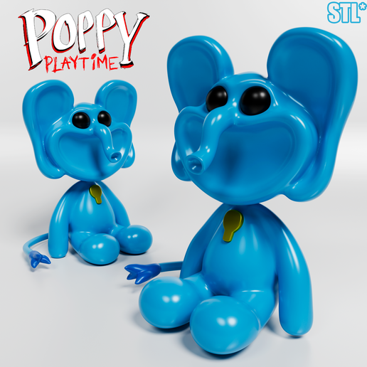 🎨 BUBBA BUBBAPHANT - POPPY PLAYTIME 3 | 3D PRINT MODEL - FAN ART・ STL ...