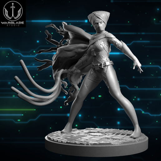 ⭐ star wars shatterpoint lumiya presupported included・ STL File for 3D ...