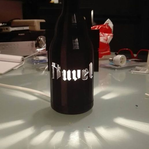 Free STL file Duvel Bottle 🍾 ・3D print design to download・Cults