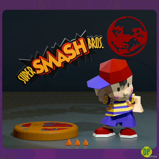🔗 SMASH BROS 64 - MegaPack - 12 Characters -・ 3D File for 3D printing・Cults