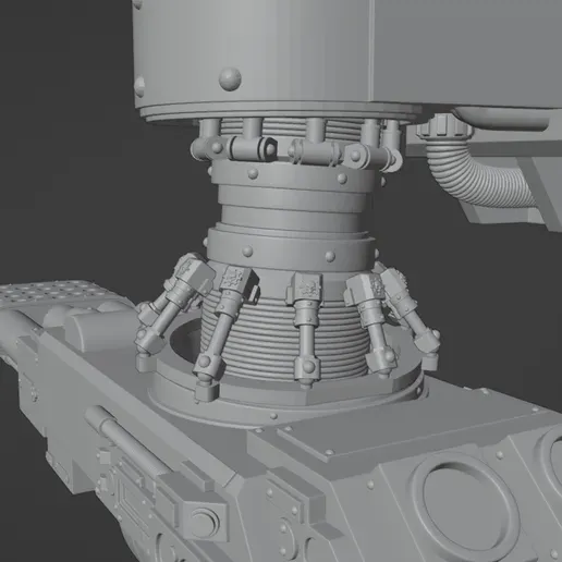 🎲 Mini Warhound Titan - Alternate Arms・ STL File for 3D printing・Cults