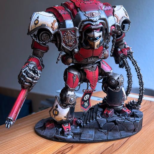 🎲 Knight Taranis・Free 3MF File for 3D printing・Cults