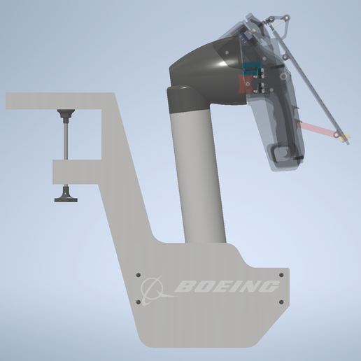 ️ 737 Yoke Mechanism 3D-Print (MSFS, X-PLANE 12, PMDG 737-SERIES, ZIBO ...