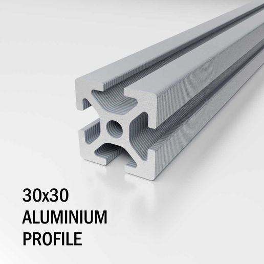 🧞‍♂️ Printable 3030 Aluminum Profile –T-Slot Beams, European Standard ...