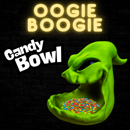 🎄 The Nightmare Before Christmas Oogie Boogie Candy Bowl・ STL File for ...