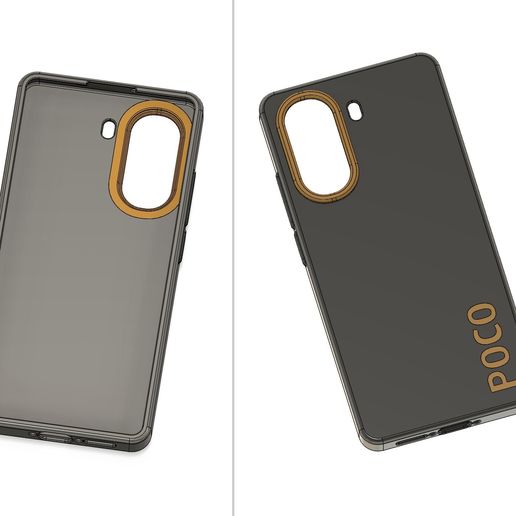 3MF file POCO X7 PRO Case - V2.0 - MULTIMATERIAL 📞 ・3D printable design ...