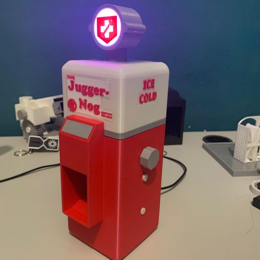 🤙 Perk Juggernog Call of duty , Dispenser and normal version.・ STL File ...