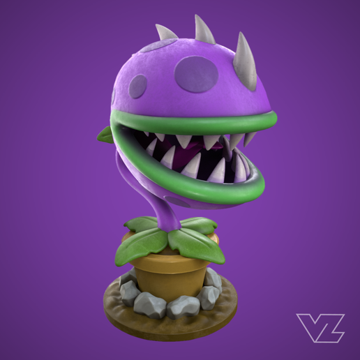 🦸 Chomper - Plants vs Zombies・ 3D File for 3D printing・Cults