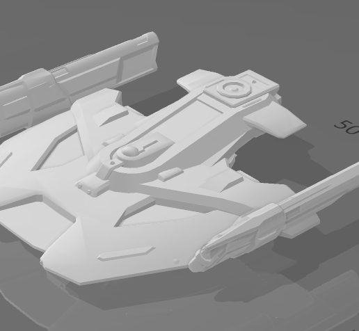 🖖 STO - Federation - Rapier-class・Free STL File for 3D printing・Cults