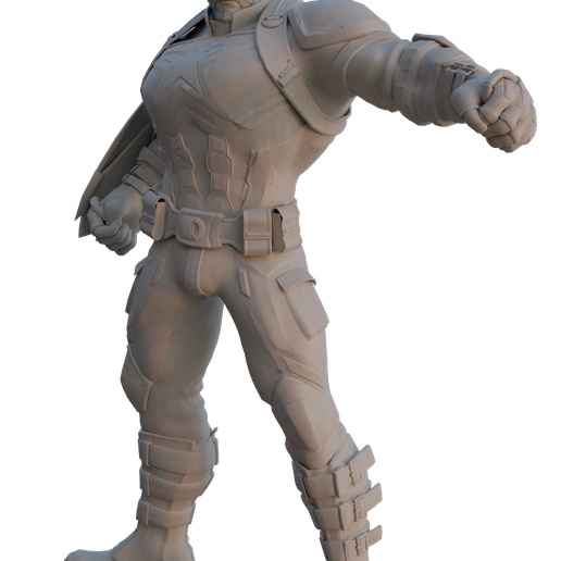 🎮 Captain America - Marvel Rivals・ STL File for 3D printing・Cults