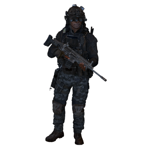 STL file Modern soldier 48 🫡 ・3D printable design to download・Cults