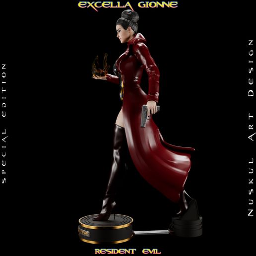 👸 Excella Gionne - T Virus Queen - Residual Evil - Collectible Rare ...
