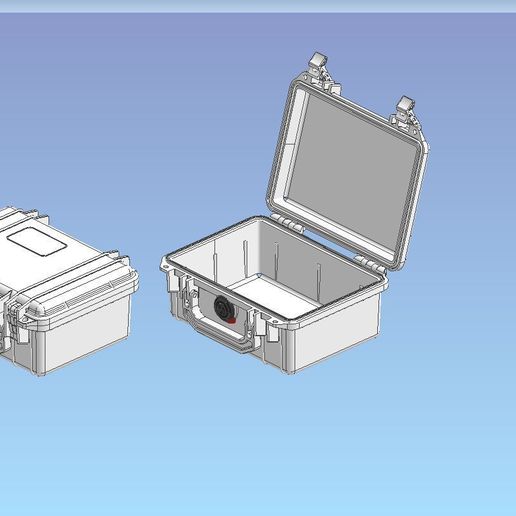 🔩 Pelican 1150 case 3D Printing・ STL File for 3D printing・Cults