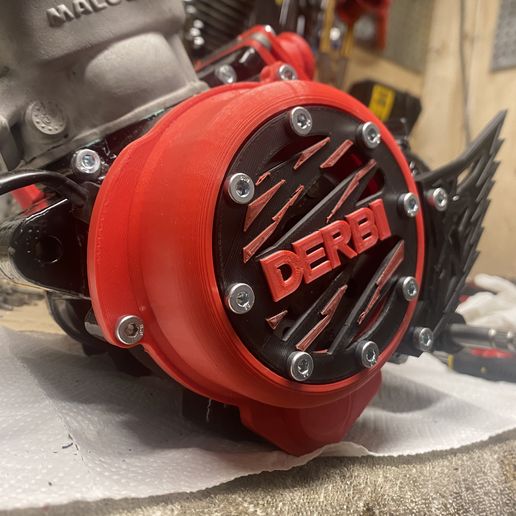 🧑‍🔧 Euro2 Derbi Senda Ignition Cover・ 3MF File for 3D printing・Cults