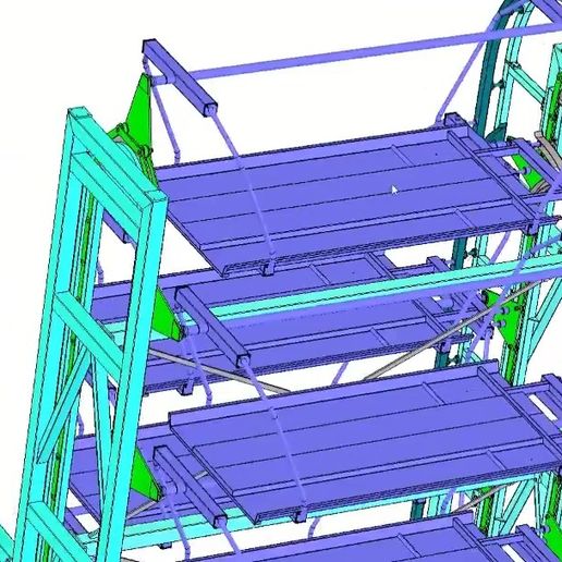 🚗 Rotary Car Parking System | 10-Car Automated Smart Car Stacker・ 3D ...