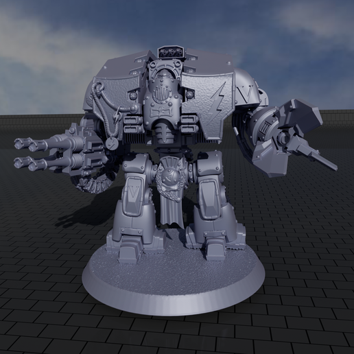 🔫 Colossal Titan Mech・ 3D File for 3D printing・Cults