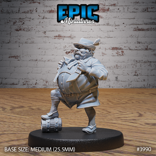 3D file Boar Owner ‧ DnD Miniature ‧ Tabletop Miniatures ‧ Gaming ...