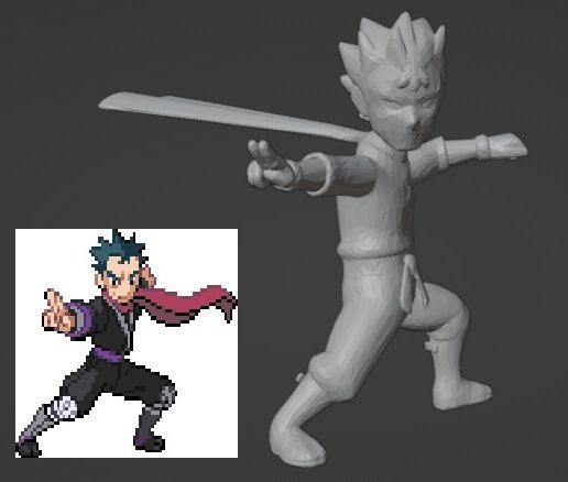 🐉 Johto Elite Four Koga・ 3D File for ・Cults