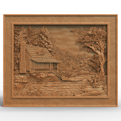 3D file 3D Model STL File for CNC Router Laser & 3D Printer 3474 Panno ...