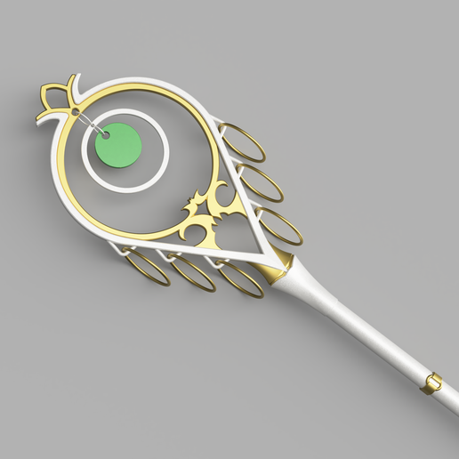 🎭 Eupha's Inherited Crosier・ 3D File for 3D printing・Cults