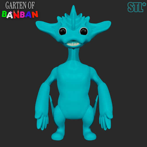🎨 SMILEY MILEY FROM GARTEN OF BANBAN 4 | 3D FAN ART | BGGT・ STL File ...