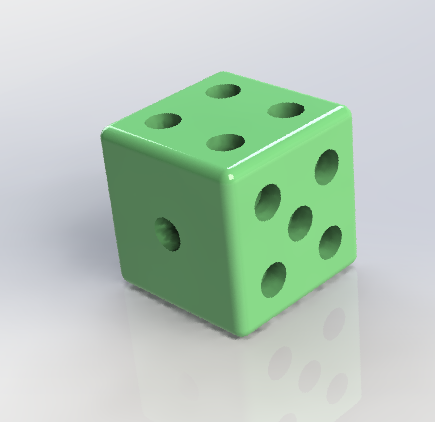 🎲 Easy High Quality 3D printable Dice・ 3D File for 3D printing・Cults