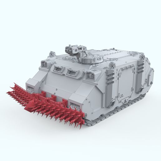 🐼 Big Front Spikes for Panda APC・Free 3D File for 3D printing・Cults