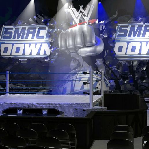 🤼 WWE SMACKDOWN STAGE・ STL File for 3D printing・Cults