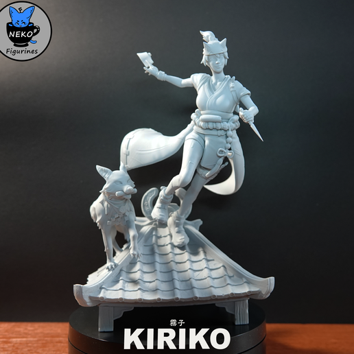 👾 Kiriko - Overwatch 2 Game Figurine for 3D Printing STL・ 3D File for ...