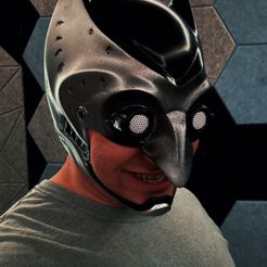 3D printable Owlman Cosplay Helmet - DC Comics - Gotham Knights・Cults