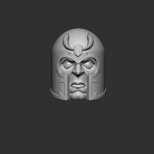 STL file ONE12 Scale Head MAGNETO 🦸 ・3D print design to download・Cults