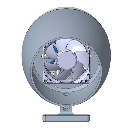 💻 Desk Jet Engine Fan 80mm・ STL File for 3D printing・Cults