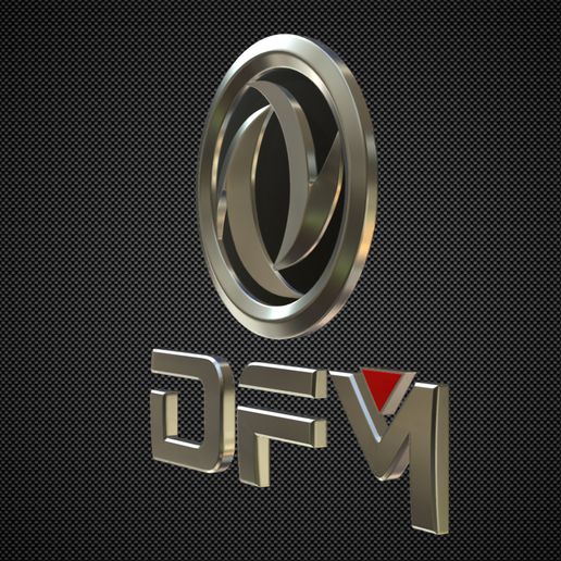 dongfeng logo silver